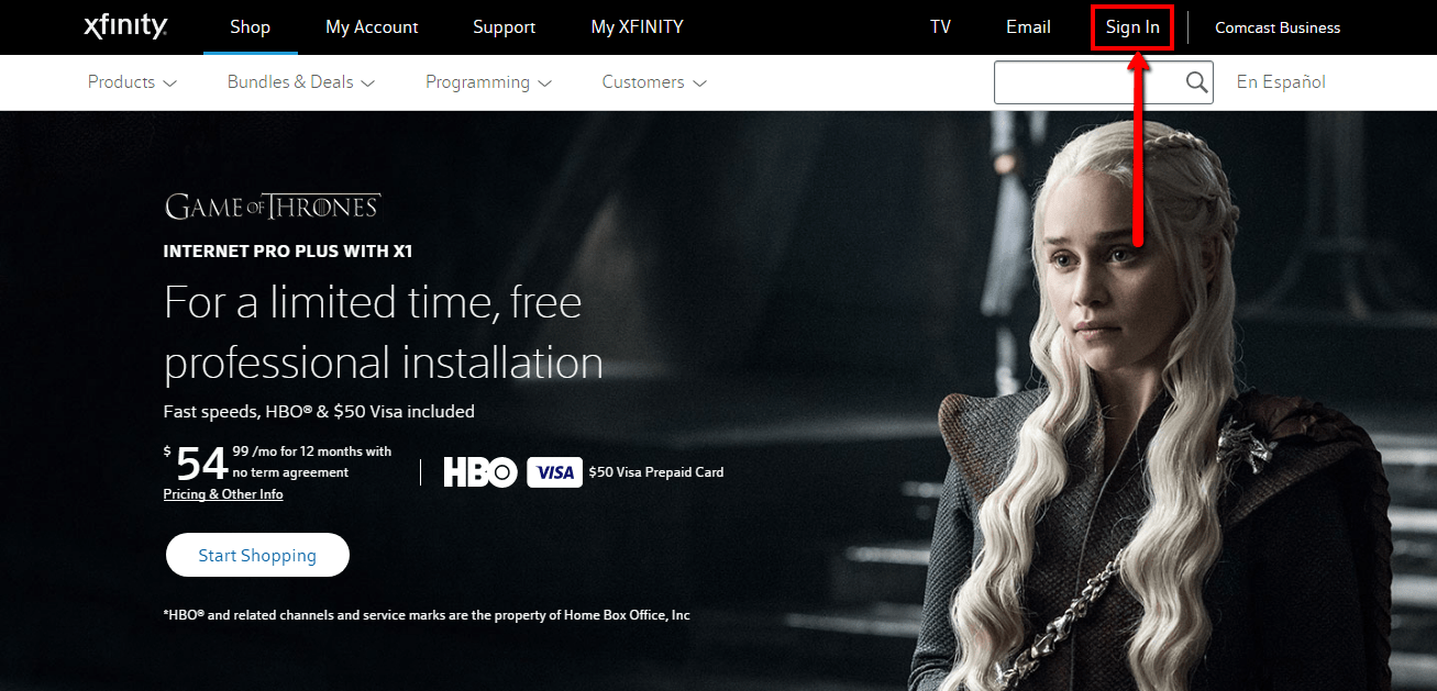 Xfinity Login Pay Bill