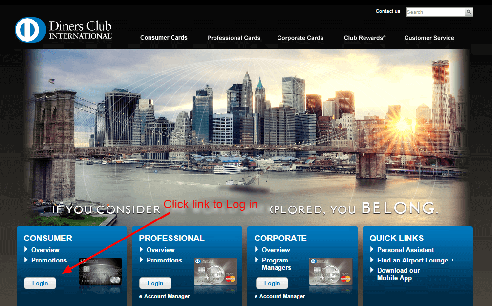 Diners Club Credit Card Login Online Banking Diners Club Credit Card Login Online Banking