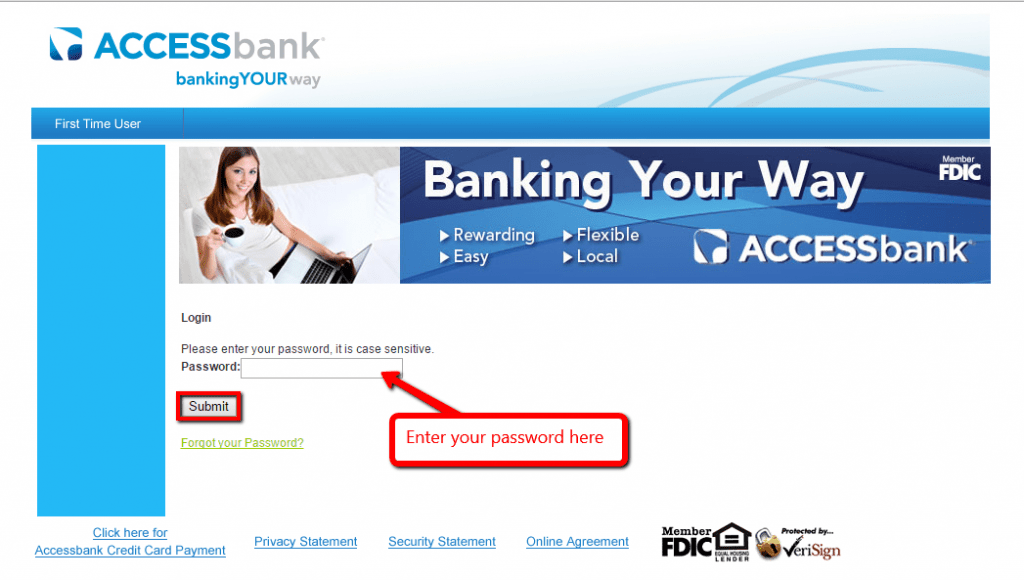 Access Bank Online Banking Login CC Bank