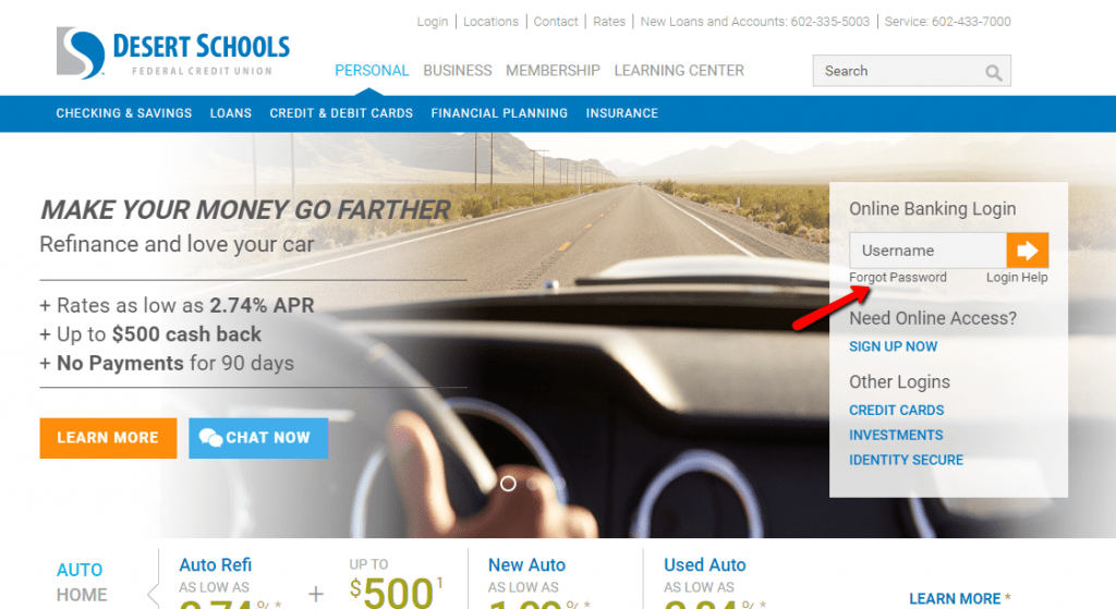 Desert Schools Federal Credit Union Online Banking Login CC Bank desert-schools-federal-credit-union-online-banking-login-cc-bank
